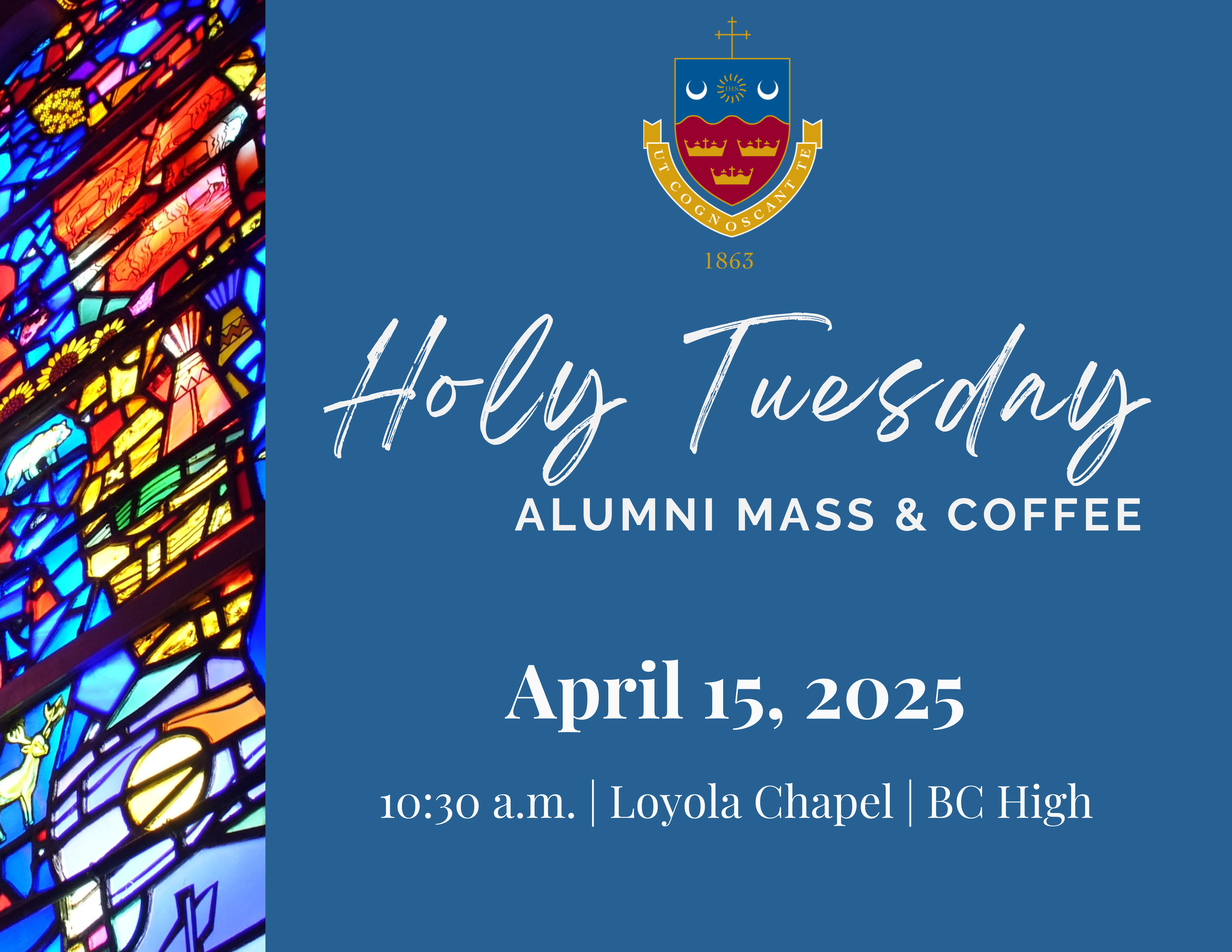 Holy Tuesday Alumni Mass & Coffee